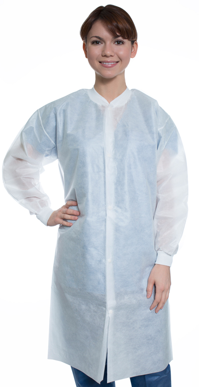 ValuMax Easy-Breathe“SMS” Lab Coat (No Pocket) – Maxcare Products